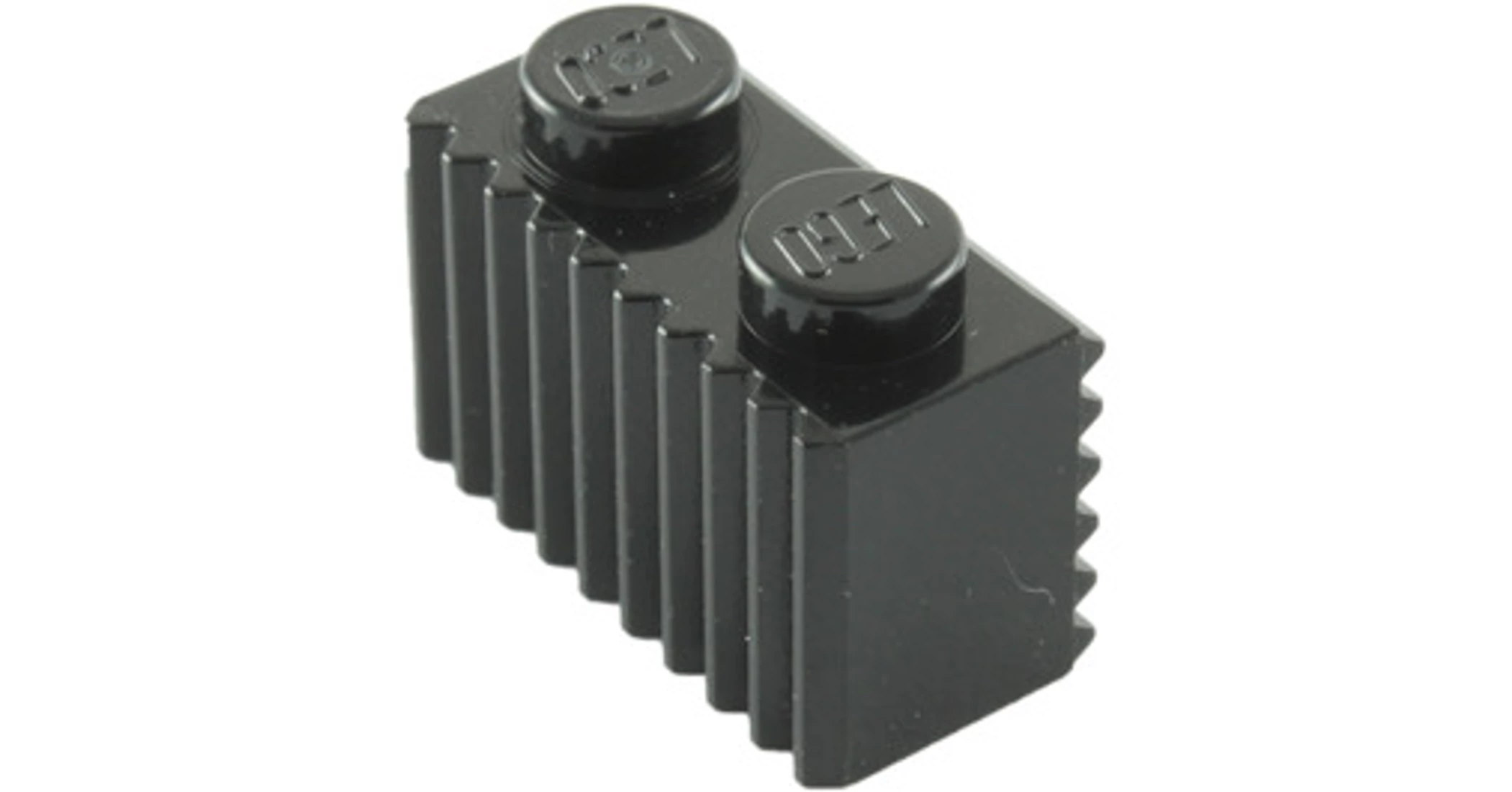 LEGO kocka, módosított, 1 x 2, rácsos - 1 x 2 -es méret