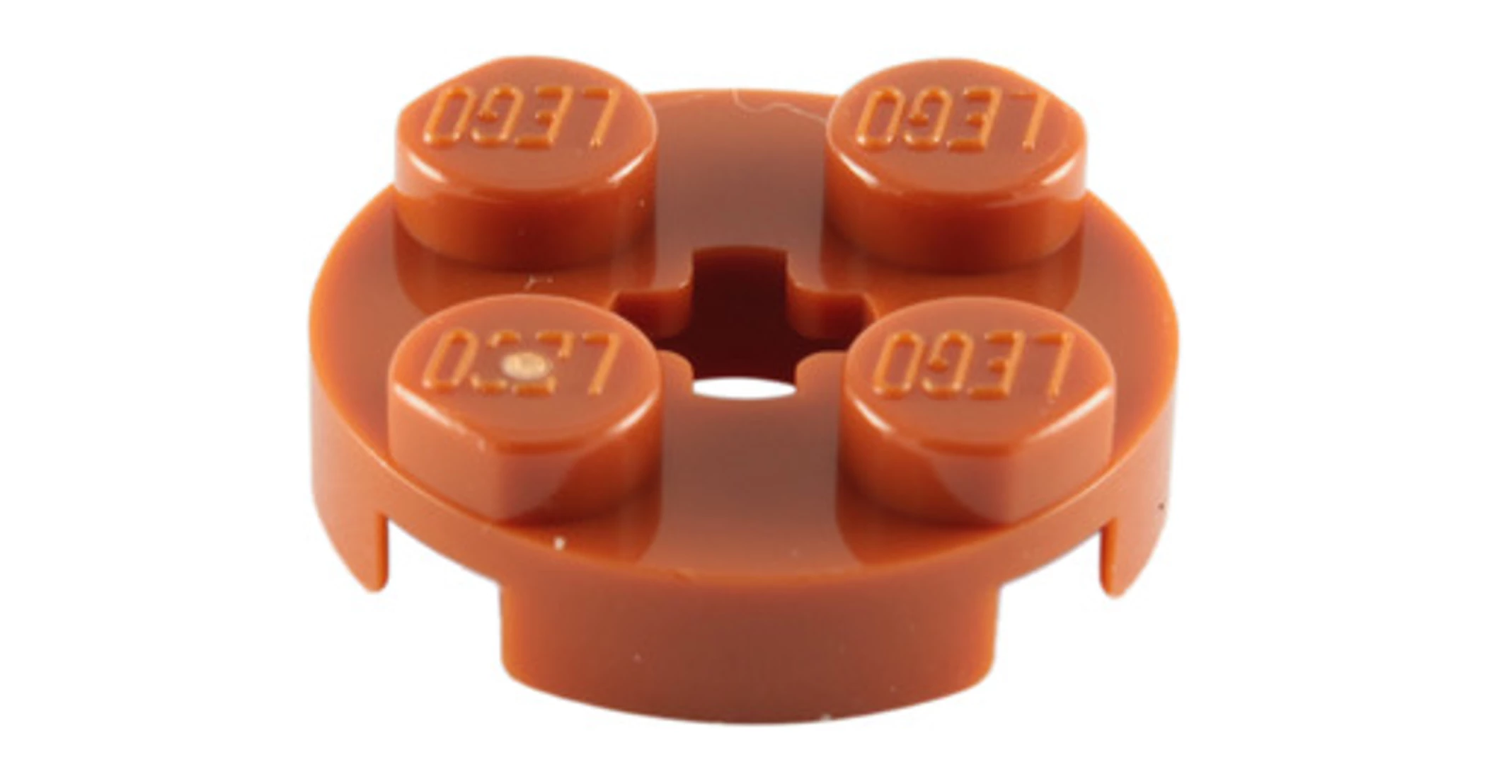 LEGO kerek alaplap 2 x 2 tengelyfurattal - 2 x 2 -es méret